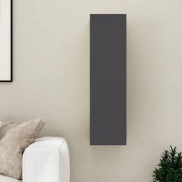 vidaXL TV-Board in Grau (B/H/T: 30x110x30 cm)