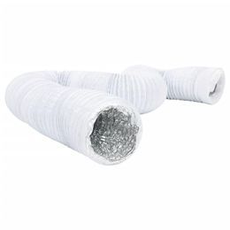 vidaXL Ablaufschlauch Lüftungsschlauch Aluminium und PVC 6 m Ø10 cm