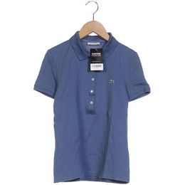 Lacoste Damen Poloshirt, blau, Gr. 36