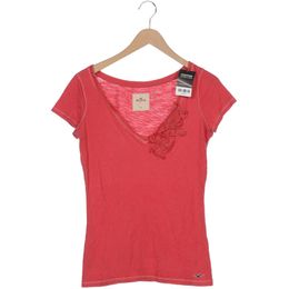 Hollister Damen T-Shirt, pink, Gr. 38