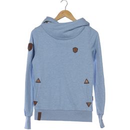 Naketano Damen Kapuzenpullover, blau, Gr. 38