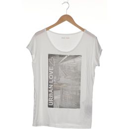 Marc Cain Damen T-Shirt, weiß, Gr. 38