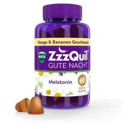 Wick ZzzQuil Gute Nacht® mit Melatonin 60 St