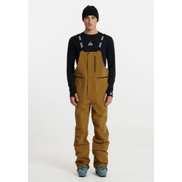 SOS Herren Skihose "Lipno", gelb, Gr. S, unifarben, 84% Nylon, 16% Elasthan, Hosen, in wasser- und schneefester Qualit&auml;t