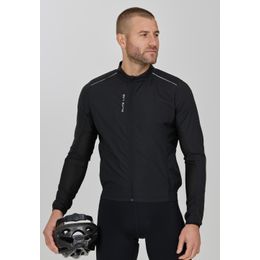 ELITE LAB Herren Softshelljacke "Bike Elite X1", schwarz, Gr. S, unifarben, 100% Polyester, Jacken, mit reflektierenden Elementen