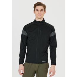 Endurance Herren Laufjacke "Bard", schwarz, Gr. L, unifarben, 100% Polyester, Jacken, im wasserabweisenden Design