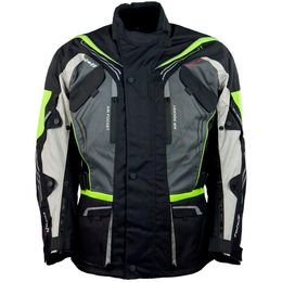 Roleff Motorradjacke "Turin", S, gelb, Jacken, mit Sicherheitsstreifen