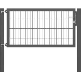 Alberts Zauneinzeltür "Flexo Plus", B/H: 150cm x 80cm, grau, Tore, anthrazit, verschiedene Abmessungen