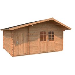 Gartenhaus Palmako, braun, Holzwerkstoff, Gartenhäuser, "Emma", 14,2 qm
