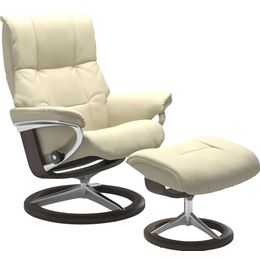 Relaxsessel stressless, B:92cm H:103cm T:79cm, beige, Leder BATICK: BATICK ist ein leicht korrigiertes, durchgefärbtes und genarbtes Möbelleder, bei