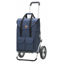 Andersen Einkaufstrolley "Royal Shopper Jacob", B:50cm H:107cm T:30cm, blau, Einkaufskörbe