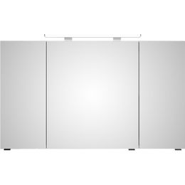 Badezimmerspiegelschrank SAPHIR, B:120cm H:73,8cm T:17cm, braun, Spanplatte, Schränke, "Serie 4010 Badezimmer-Spiegelschrank inkl.