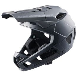 Cratoni Fahrradhelm "Interceptor 2.0", 54/57 Kopfumfang: 54cm - 57cm, schwarz, Helme