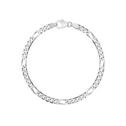 Firetti Damen Armband "Schmuck Geschenk Silber 925 Armschmuck Armkette Figarokette", 19, Silber 925 (Sterlingsilber), silber, Silber 925