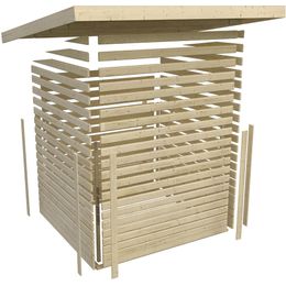 Gartenhaus Karibu, beige, Holzwerkstoff, Gartenh&auml;user, "Spandau"