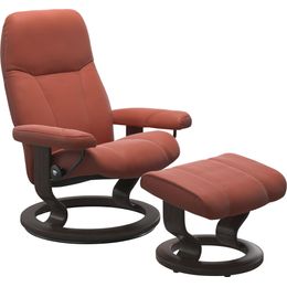 Relaxsessel stressless, B:76cm H:100cm T:71cm, braun, Leder BATICK: BATICK ist ein leicht korrigiertes, durchgef&auml;rbtes und genarbtes M&ouml;belleder, bei