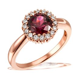 Goldmaid Damen Goldring, 18,5, Rotgold 585, rosa, Rotgold 585, Fingerringe