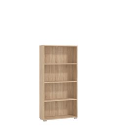 Aktenregal Inosign, B:70cm H:142cm T:24,5cm, braun, Regale, "Tomar 4", B&uuml;cherregal