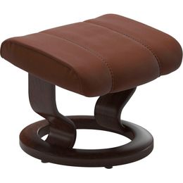 Fu&szlig;hocker stressless, B:54cm H:38cm T:39cm, braun, Leder BATICK: BATICK ist ein leicht korrigiertes, durchgef&auml;rbtes und genarbtes M&ouml;belleder, bei dem