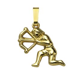 Vivance Damen Kettenanh&auml;nger "585/- Gelbgold glanz", one-size, Gold, 0,7 g, gelb, Gold, Schmuckanh&auml;nger