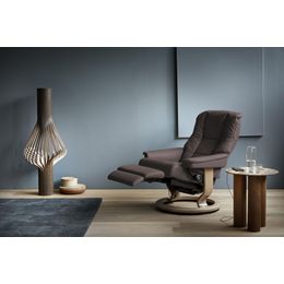 Relaxsessel stressless, B:79cm H:101cm T:77cm, braun, Leder BATICK: BATICK ist ein leicht korrigiertes, durchgefärbtes und genarbtes Möbelleder, bei