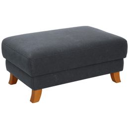 Hocker Home Affaire, B:101cm H:48cm T:66cm, grau, Struktur weich ( 97% Polyester, 3% Baumwolle);Luxus-Microfaser ALTARA NUBUCKr (100%