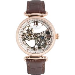 Carl von Zeyten Damen Automatikuhr "H&auml;usern", braun, Armbanduhren, Armbanduhr, mechanische Uhr, Damenuhr, Made in Germany