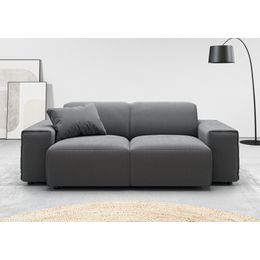 2-Sitzer Andas, B:194cm H:71cm T:101cm, grau, 100% Polyester, Sofas, "Glimminge auch in Breitcord + Feincord + Easy care-Bezug", besondere