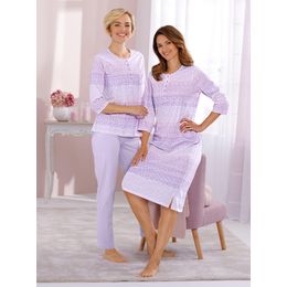 wäschepur WÄSCHEPUR Damen Schlafanzug, Gr. 36, bunt, 100% Baumwolle, Homewear-Sets