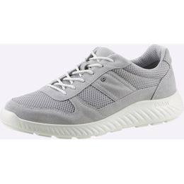 Jomos Herren Sneaker, Gr. 42, grau, Textil, Veloursleder, Schuhe