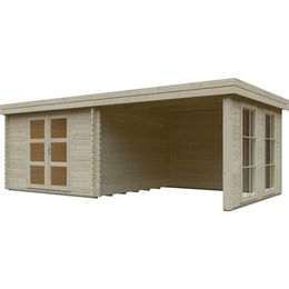Gartenhaus Kiehn-Holz, beige, Holzwerkstoff, Gartenh&auml;user, "Schluchsee", aus naturbelassenem Fichtenholz
