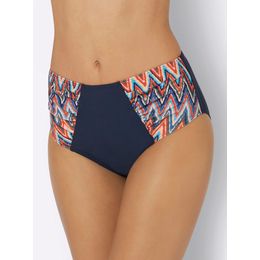 feel good Damen Bikini-Hose, blau, Gr. 38, Elasthan, Polyamid, Badehosen