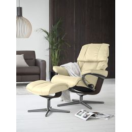 Relaxsessel stressless, B:92cm H:100cm T:80cm, beige, Leder PALOMA: PALOMA ist ein durchgefärbtes Semianilin-Möbelleder mit natürlicher Narbung.,