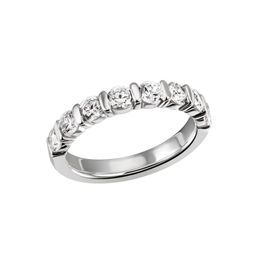 Firetti Damen Fingerring "Schmuck Geschenk Silber 925 Silberring Ring Memoire-Optik glitzernd", 60, Silber 925 (Sterlingsilber), 3,4mm, silber,