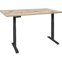 Mäusbacher Schreibtisch MÄUSBACHER, B:140cm, schwarz, Büro, Tische, "Big System Office", Breite 140 cm, elektrisch höhenverstellbar