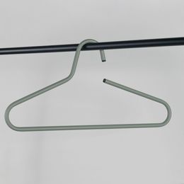 Kleiderbügel SPINDER DESIGN, B:42cm H:21,5cm T:1cm, grau, Metall, Kleiderbügel, "Victorie", Breite 42 cm