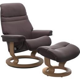 Relaxsessel stressless, B:88cm H:103cm T:78cm, rot, Leder BATICK: BATICK ist ein leicht korrigiertes, durchgefärbtes und genarbtes Möbelleder, bei
