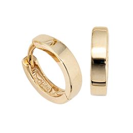 Jobo Damen Paar Creolen "Ohrringe rund", 11,1mm, Gelbgold 333, gold, Gelbgold 333, Ohrringe, 333 Gold