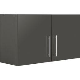 Wiho-K&uuml;chen H&auml;ngeschrank WIHO K&Uuml;CHEN, B:100cm H:56,5cm T:35cm, schwarz, K&uuml;che, Schr&auml;nke, "Cali", 100 cm breit