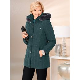 CLASSIC Damen Winterjacke, blau, Gr. 42, unifarben, 85% Polyester, 15% Polyamid, Jacken