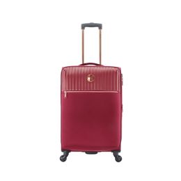 ELLE Damen Koffer "Giant", rot, Nylon, Koffer, aus widerstandsf&auml;higem Nylon