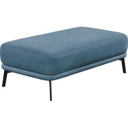 Schöner Wohnen Kollektion Hockerbank, B:120cm H:45cm T:70cm, blau, SCHÖNER WOHNEN-KOLLEKTION, 100% Polyester, Hocker, "Pearl - 5 Jahre Hersteller-Garantie, auch in Bouclé",