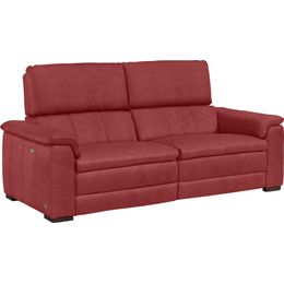 2,5-Sitzer Egoitaliano, B:200cm H:99cm T:97cm, rot, Sofas, "Capucine", wahlweise mit elektrisch oder manuell verstellbarer Relaxfunktion
