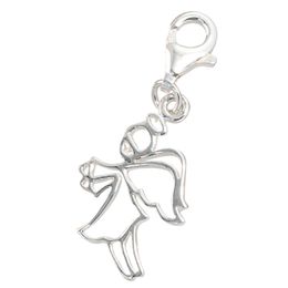 Jobo Damen Charm Engel "Schutzengel", silber, Silber 925 (Sterlingsilber), Charms, 925 Silber