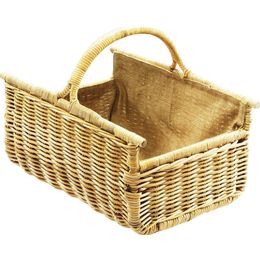 Locker Aufbewahrungskorb, B/H/T: 66cm x 45cm x 45cm, beige, Aufbewahrungsboxen