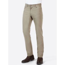Br&uuml;hl BR&Uuml;HL Herren 5-Pocket-Hose, beige, Gr. 48, unifarben, 97% Baumwolle, 3% Elasthan, Hosen