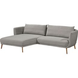 Schöner Wohnen Kollektion Ecksofa, B:270cm H:71cm T:160cm, silber, SCHÖNER WOHNEN-KOLLEKTION, 16% Baumwolle, 79% Polyester, 5% Polyacryl, Wohnzimmer, Sofas, "Pearl - 5 Jahre