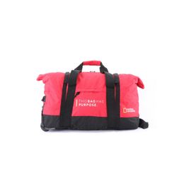 Damen Umh&auml;ngetasche "Pathway", National Geographic, rot, Kunstfaser, Taschen, aus recyceltem Polyester
