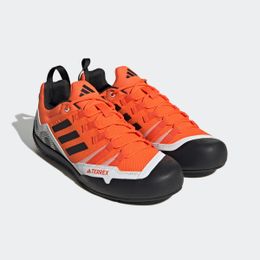 adidas terrex Herren Wanderschuh "TERREX SWIFT SOLO 2.0", Gr. 42, orange, Synthetik, Textil, Schuhe