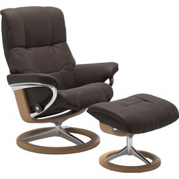 Relaxsessel stressless, B:79cm H:102cm T:73cm, braun, Leder BATICK: BATICK ist ein leicht korrigiertes, durchgefärbtes und genarbtes Möbelleder, bei